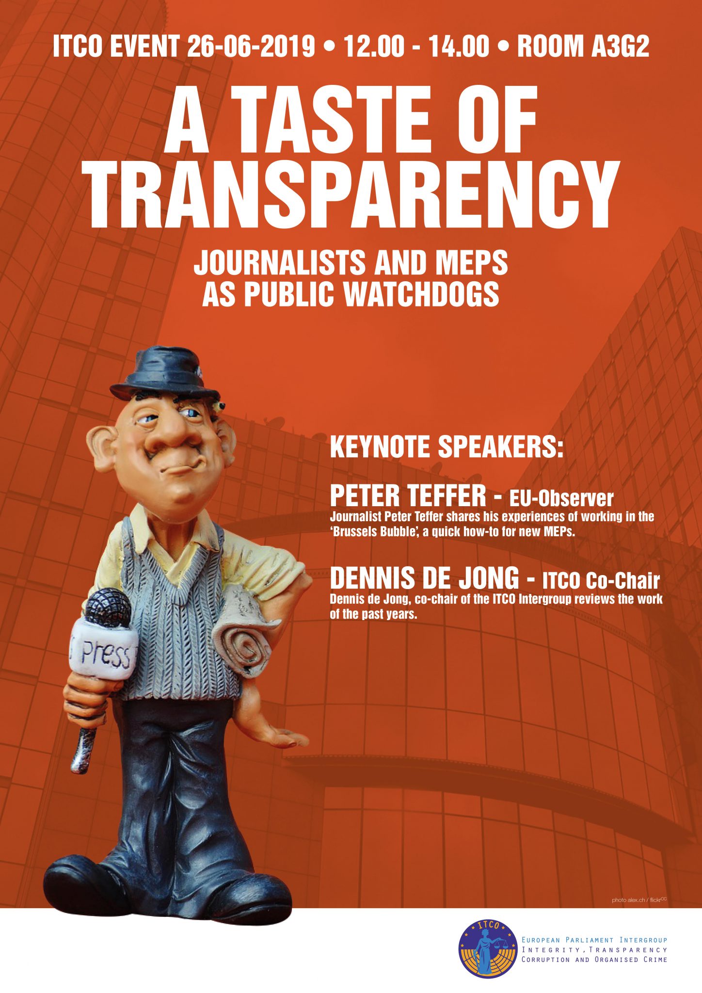 Keynote speech about transparency – Peter Teffer